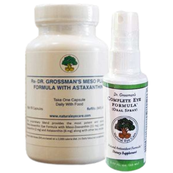Dr. Grossman's Complete Eye (oral Spray)/Meso Plus Combo Package ...